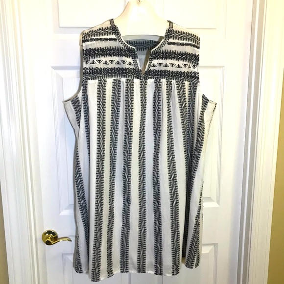 new directions | Dresses | New Directions Black And White Midi Dress ...